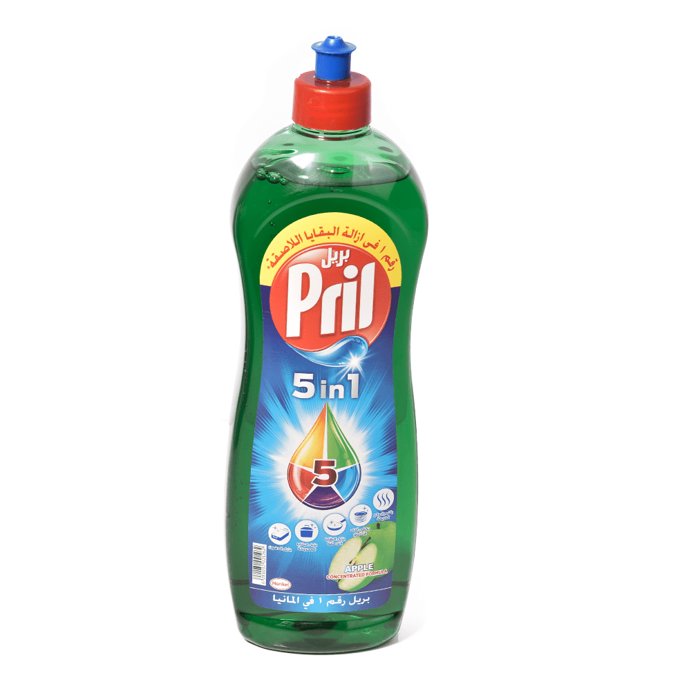 Pril Liquid Dishwashing Soap 1L Apple Scent – أنية المنزل
